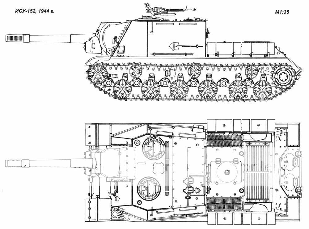 Tamiya 1/35 - Russian Heavy Self-Propelled Gun JSU-152 - International ...