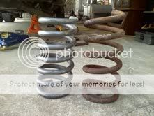 how much to cut out of coils springs | S-10 Forum